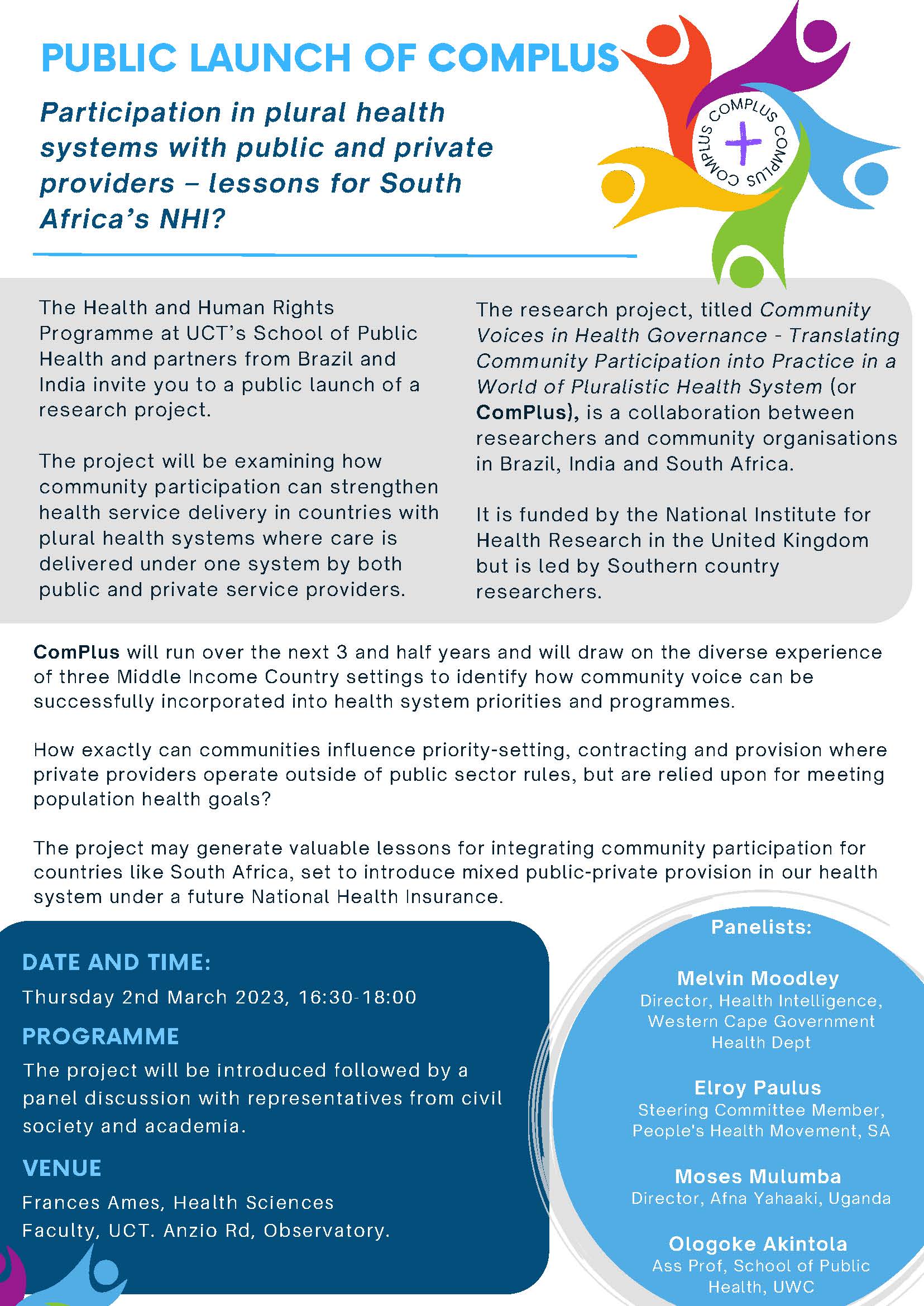 ComPlus Public Launch | School of Public Health