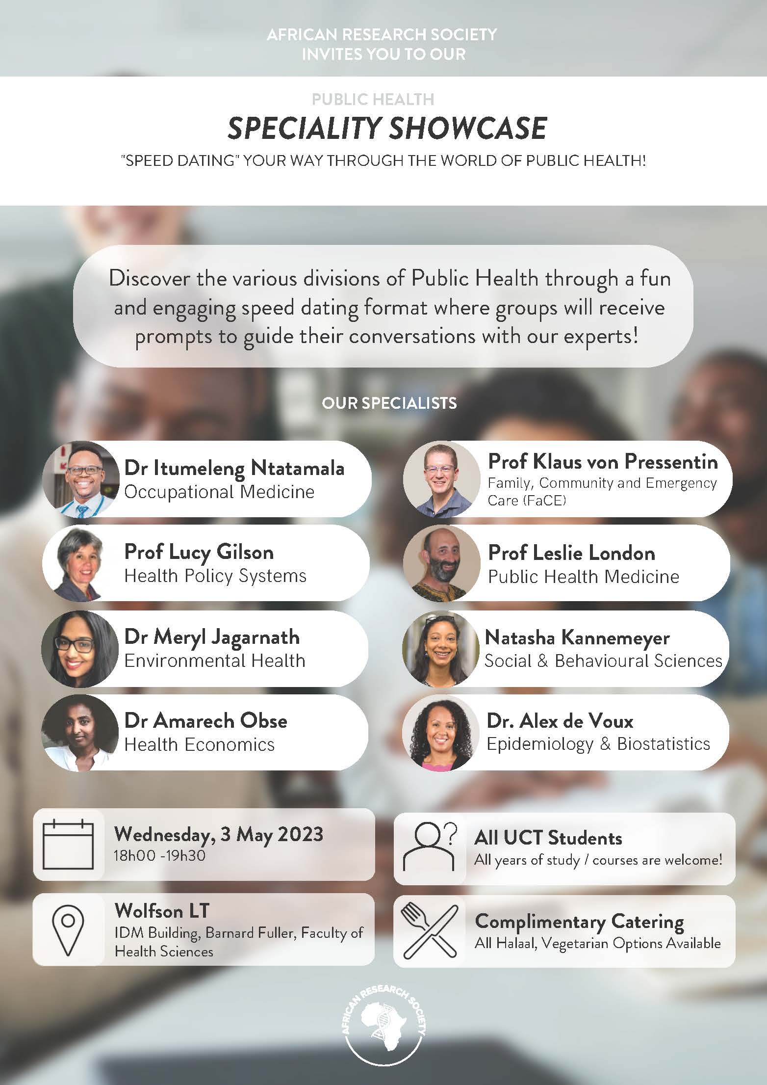 Public Health Speciality Showcase | School of Public Health