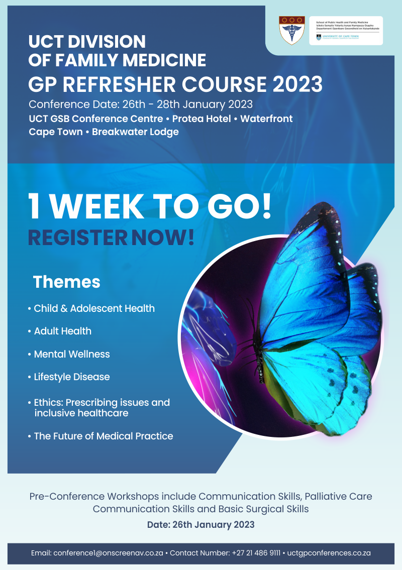 General Practitioners Refresher Course | Faculty of Health Sciences