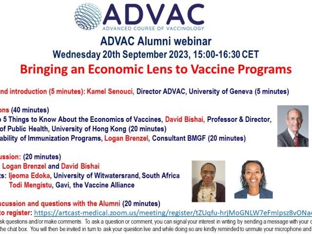 Bringing an Economic Lens to Vaccine Programs | NITAGs Support Hub