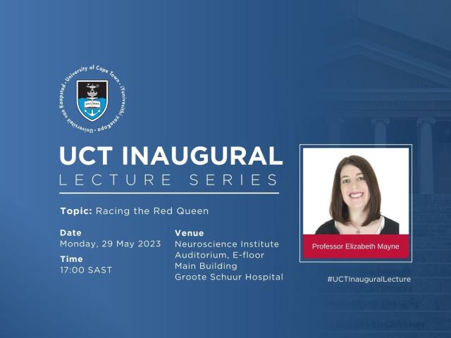 UCT Inaugural Lecture: Professor Elizabeth Mayne | Faculty of Health ...